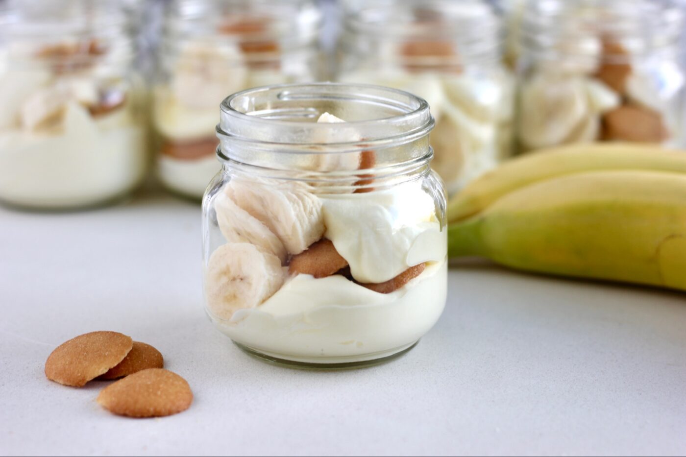 Banana Pudding Cups - Ambers Kitchen Cooks