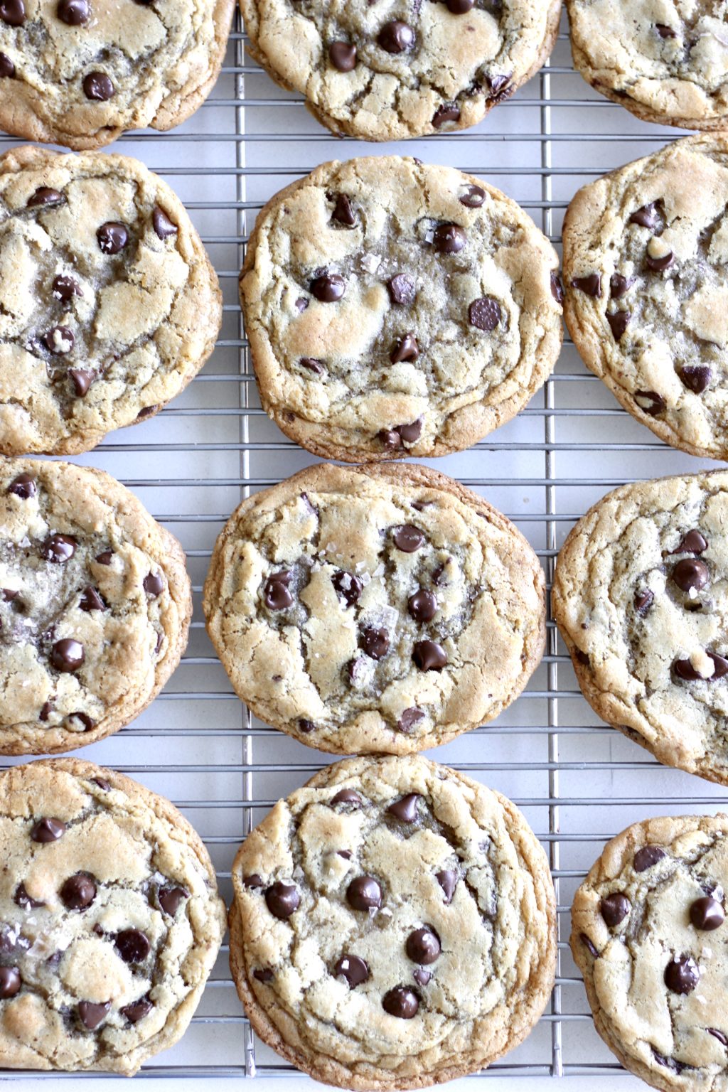Browned Butter Sourdough Chocolate Chip Cookies - Ambers Kitchen Cooks